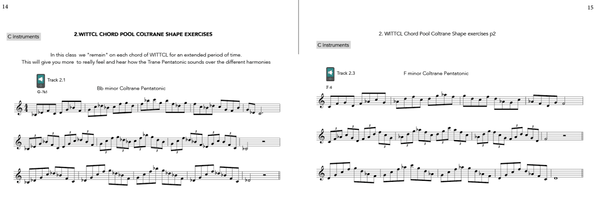 Coltrane Pentatonic 'What is this thing called love' exercises ...