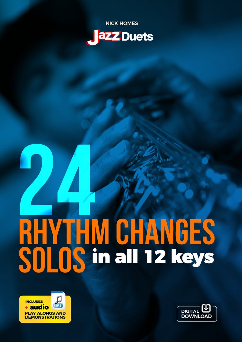 24 Rhythm Changes 'Study' solos | Jazzduetshop