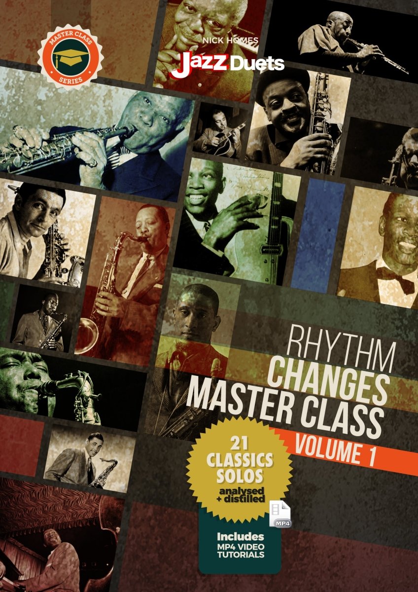 84 Bebop licks (All Instruments plus Guitar Version) | Jazzduetshop