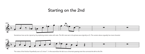 84 Bebop licks (All Instruments plus Guitar Version) | Jazzduetshop