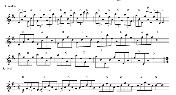 Creative Major Scale Exercises - All Instruments - Digital download ...