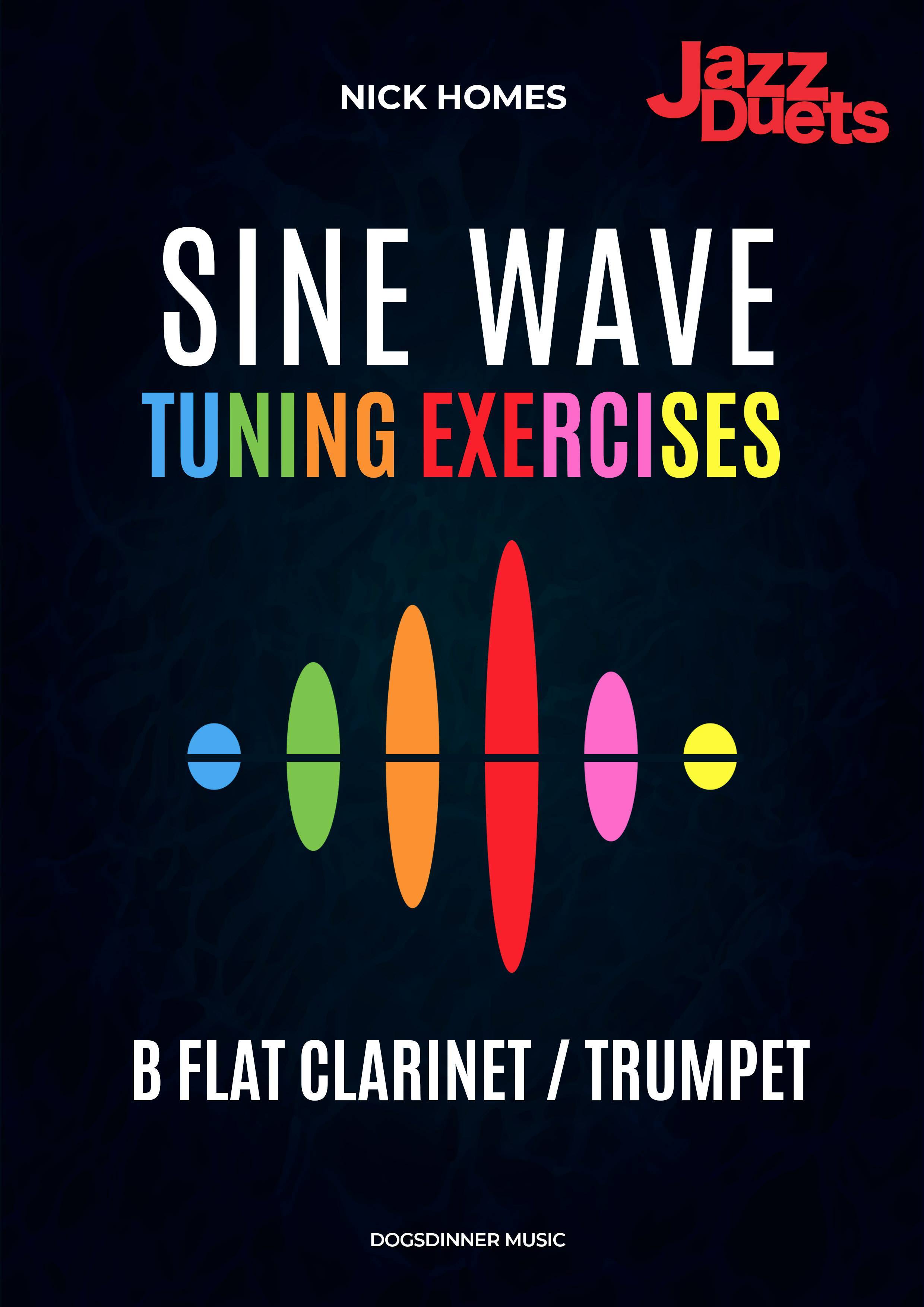 Sine Wave Tuning Exercises for Trumpet/Clarinet | Jazzduetshop